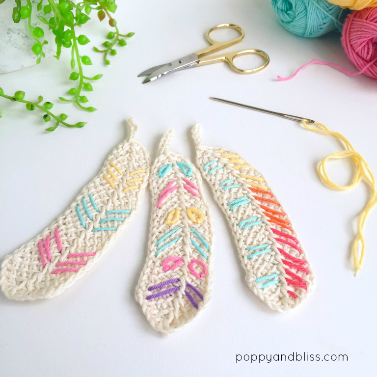 Free Crochet Feather Pattern How To Crochet The Feather And Fan Stitch